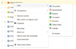 Google Docs: o menu de contexto - Tecnologia - Estado de Minas