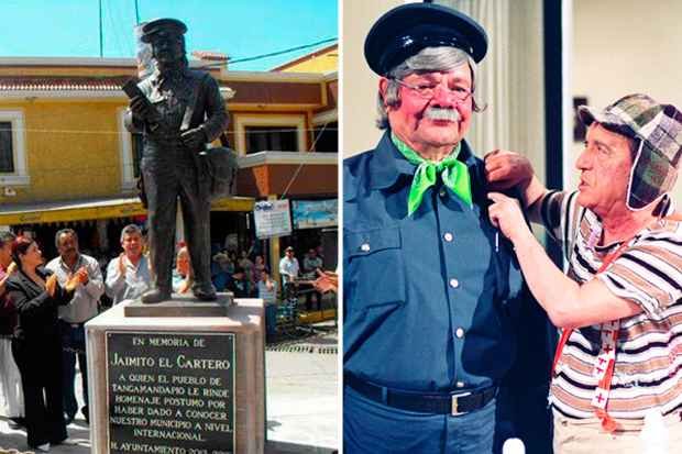 Personagem de Chaves, ganha estátua em Tangamandapio, no México ...