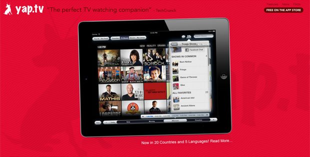 Chega ao Brasil a Yap.TV, serviço de classificação de programas de TV ...