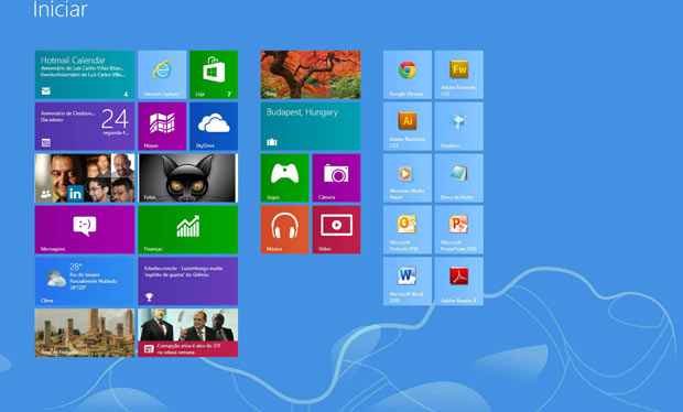 Por que mudou a interface do Windows 8? - Tecnologia - Estado de Minas
