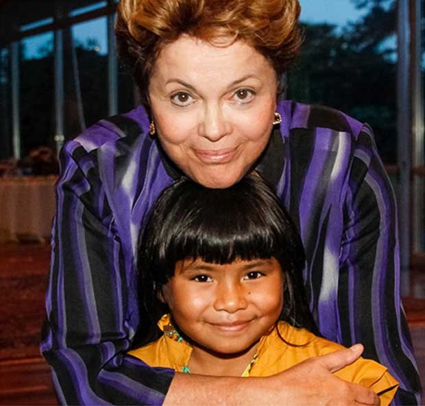 Dilma recebe índia para exibição exclusiva do novo filme 'Tainá - A ...