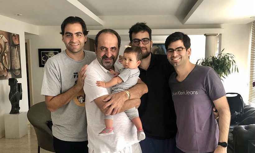 Alexandre Kalil comemora chegada de segundo neto: 'Lá vem outro ...